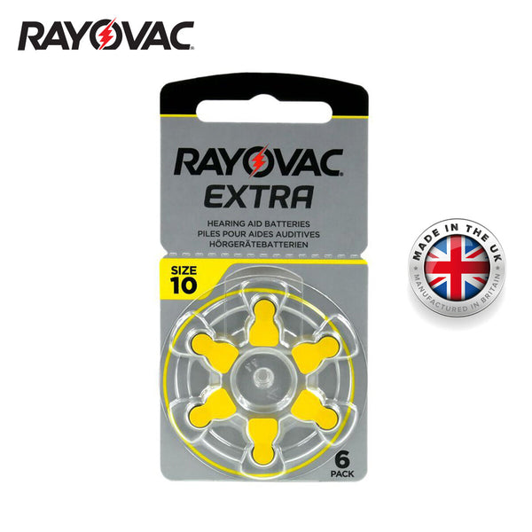 Rayovac Extra Advanced | 助聽器電池 10 (PR536) 6粒咭裝 – WHITEPLACE 優質生活百貨